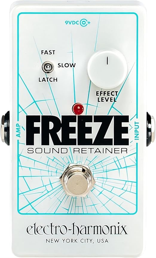 Electro Harmonix Freeze · Electronic Guitar Pedal : Amazon.co.uk ...