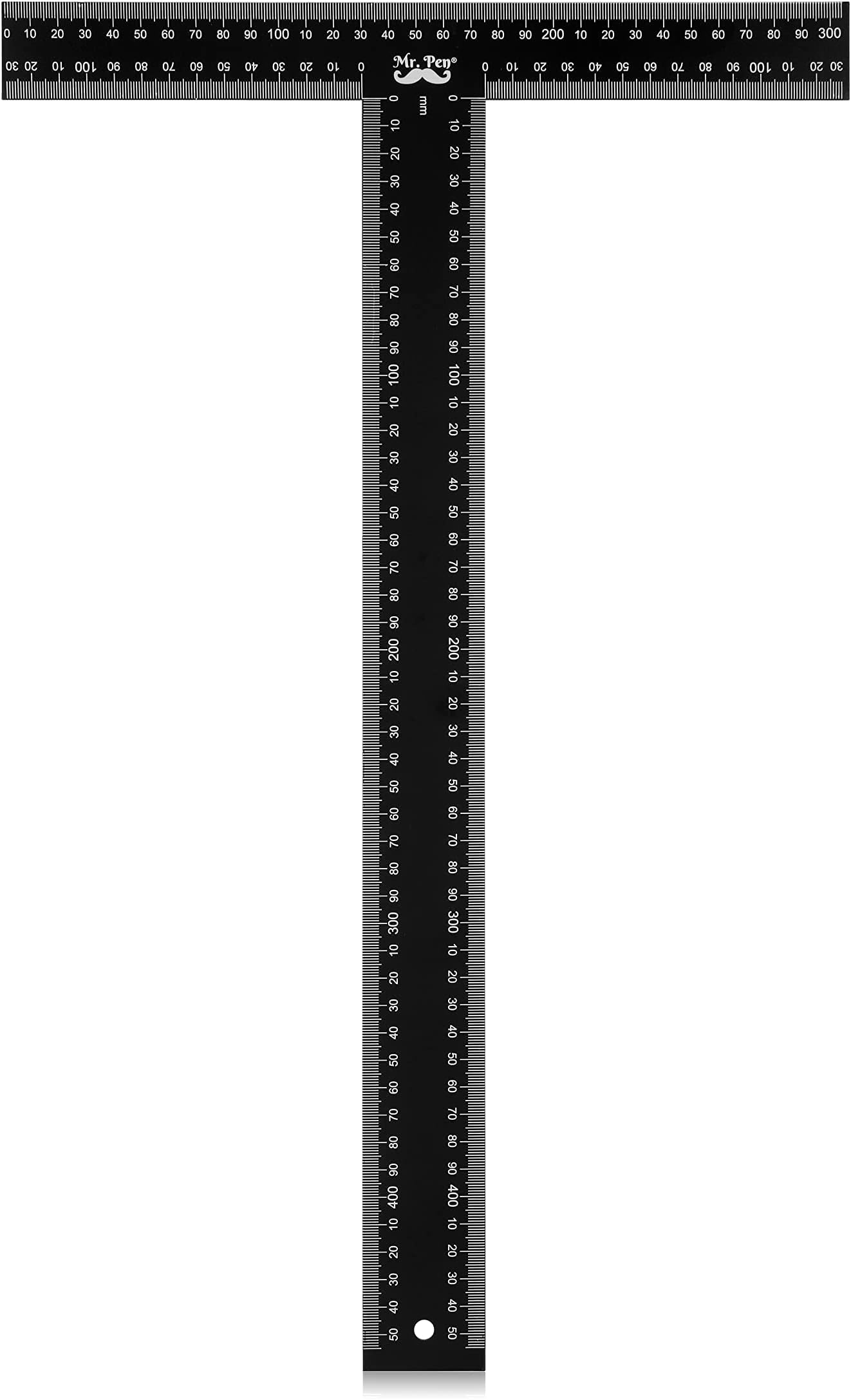 Mr. Pen - T Square, T Ruler, 18 inch Metal Ruler, T Square Ruler ...
