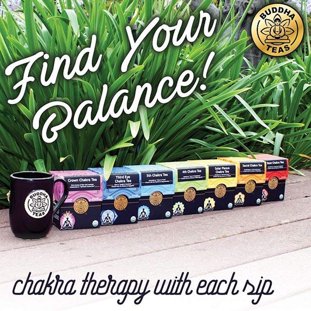 Buddha Teas Organic Third Eye Chakra Tea - OU Kosher, USDA Organic ...