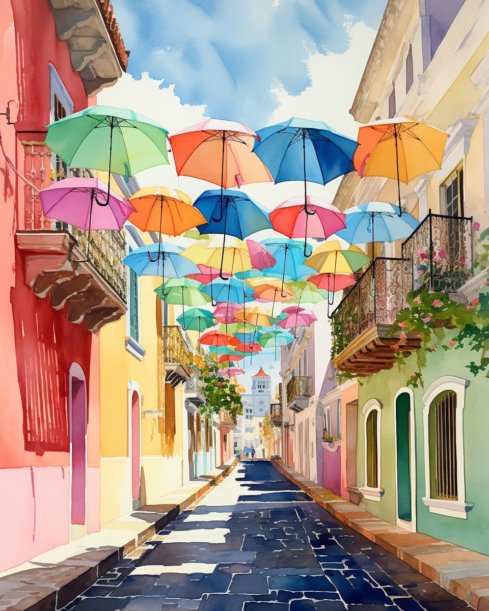 Amazon.com: Fun Jigsaw Puzzle for Adults 500 Pieces Puerto Rico ...