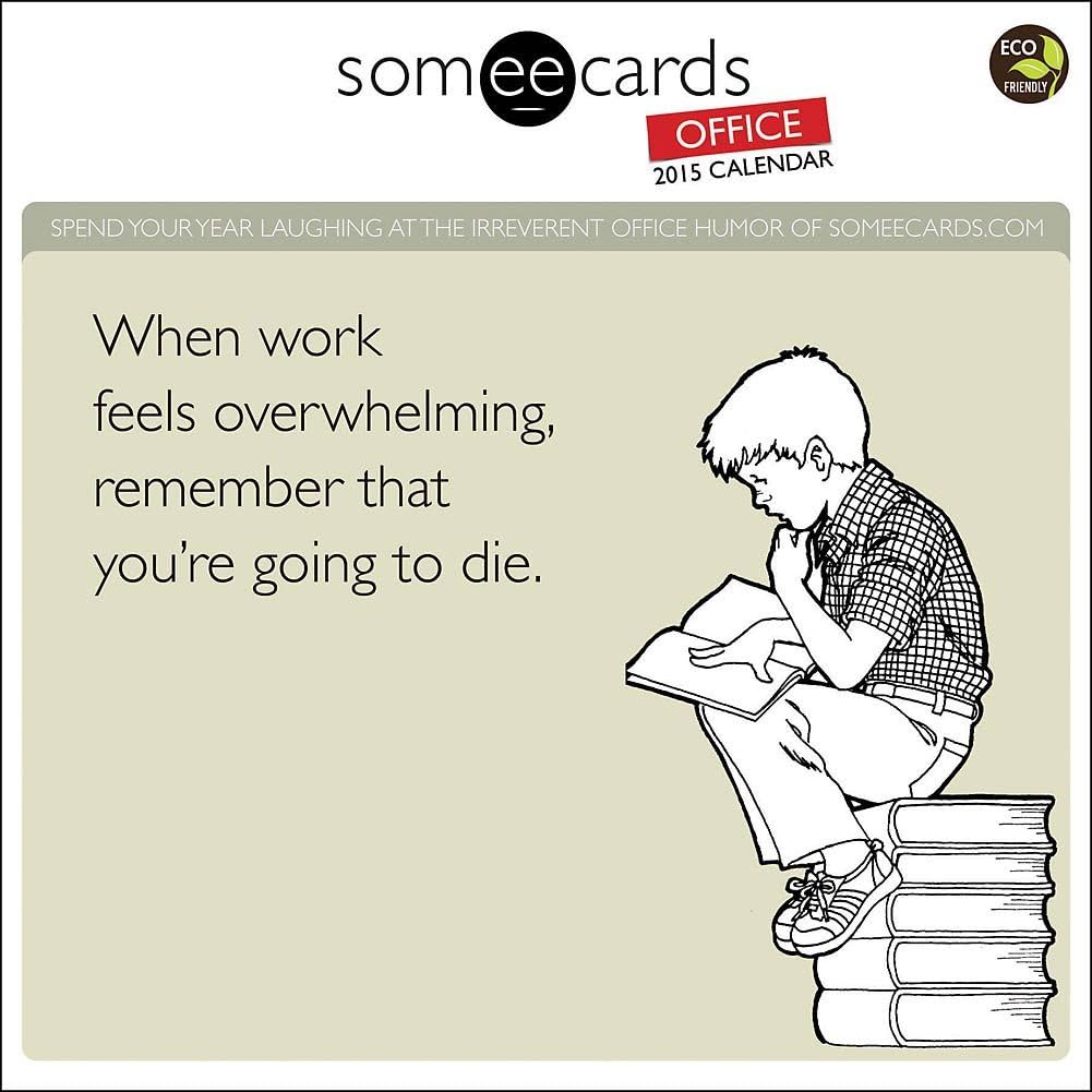 Amazon.com: Someecards: office 2015 Wall Calendar : Everything Else