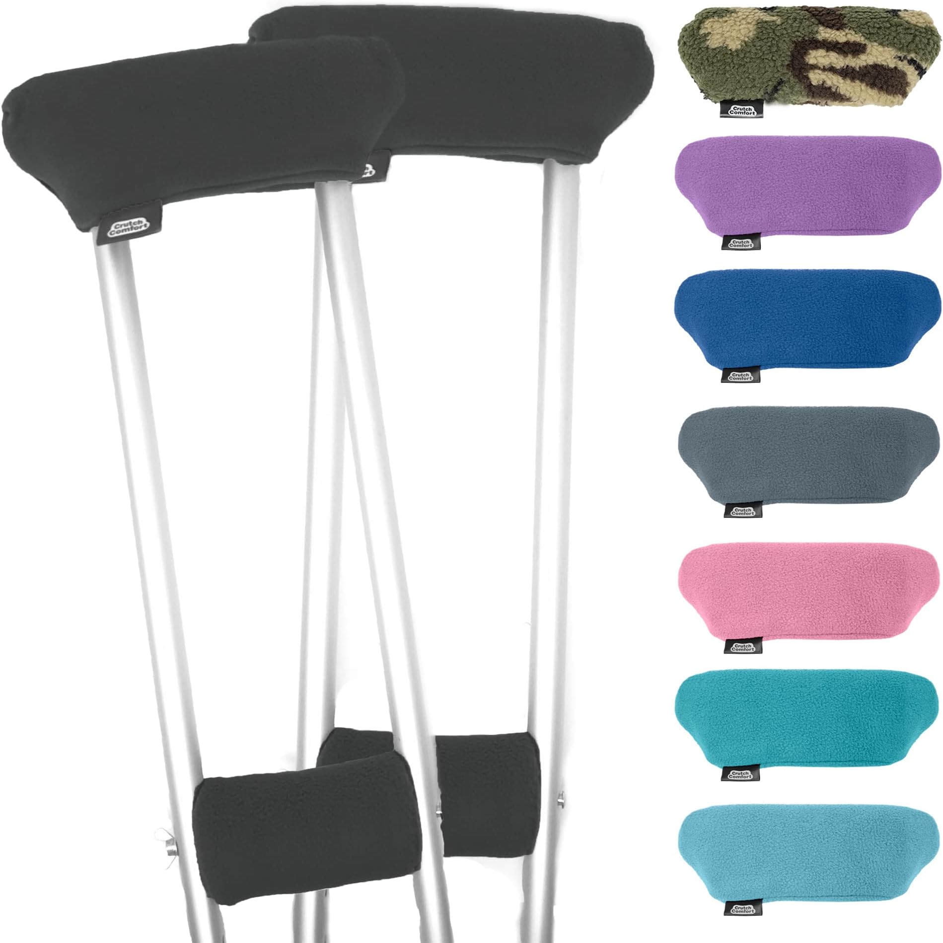 Amazon.com: Universal Crutch Underarm Pad Covers - Luxurious Soft ...