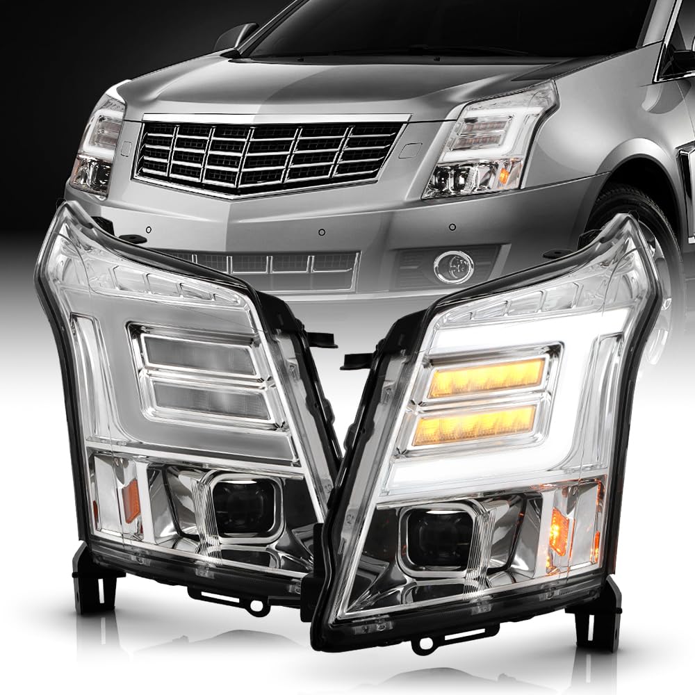 Snapklik.com : For 2010-2016 Cadillac SRX Halogen Type Chrome LED Tube ...