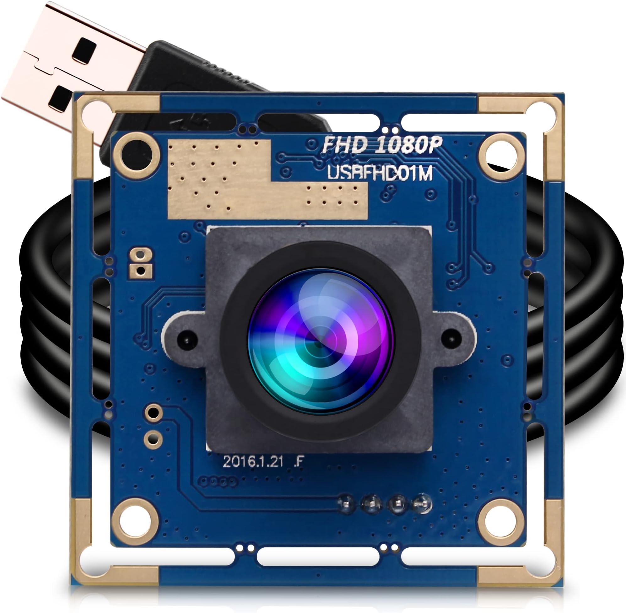Amazon.com: ELP USB Security Camera Module - 1080P HD, Wide Angle, High ...