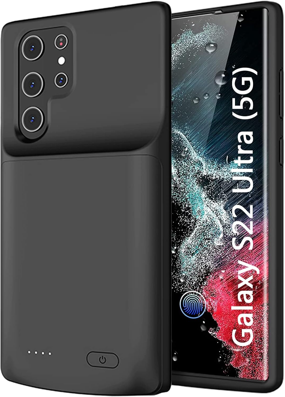 Amazon.com: Battery Case for Galaxy S22 Ultra, [4800mAh] Slim Portable ...