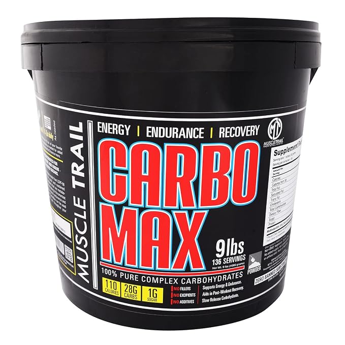 Muscle Trail Carbo Max | Pure Carb Carbohydrates for Weight and Muscle ...
