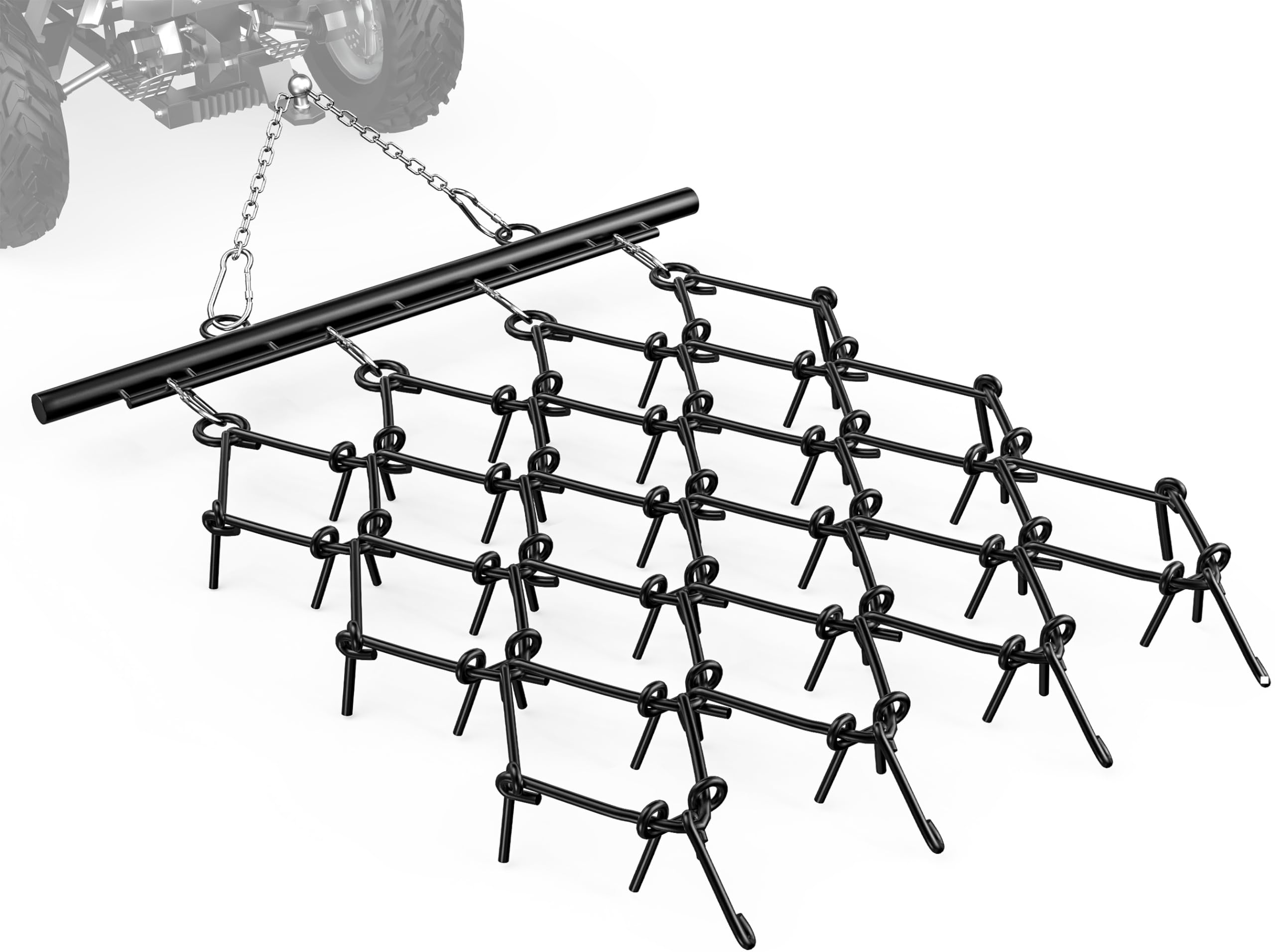 Atv Drag Harrow Buy STIRLINGEAR 4' X 5' ATV Drag Harrow, Rust