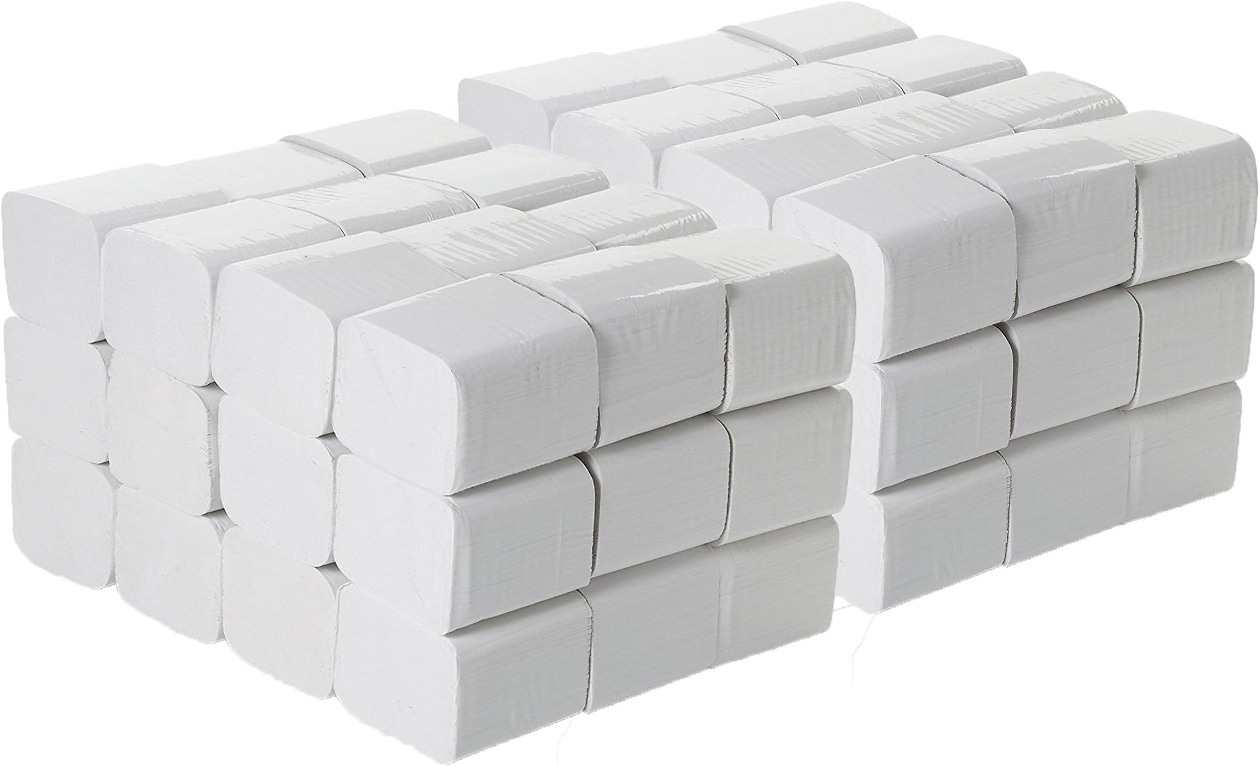 36 x 250 flat interleaved toilet tissue paper bulk pack - 9000 sheets ...