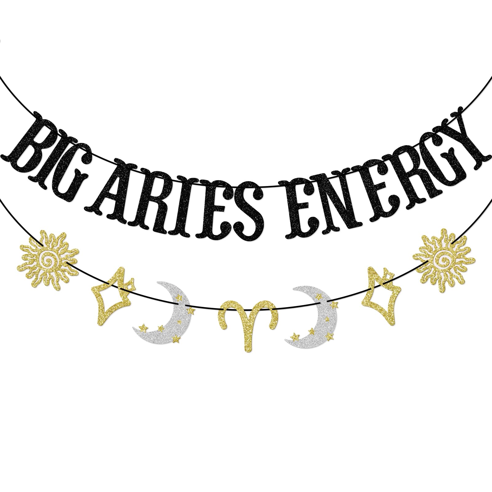 Happy Birthday Aries Cake Topper, March/April Birthday Cake Decor, 12 ...