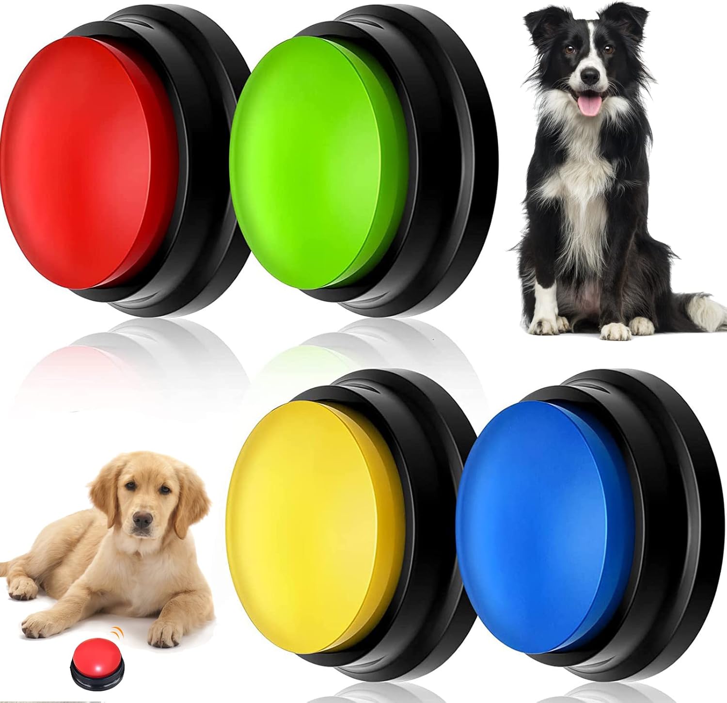 Botones Perros Comunicación, Botón de Conversación Grabable Answer ...