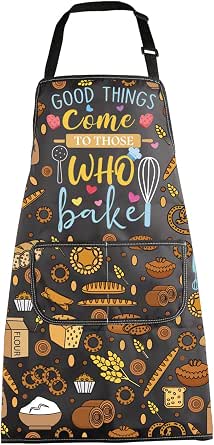 Amazon.com: MBMSO Baking Apron the Secret Ingredient is Always Love ...