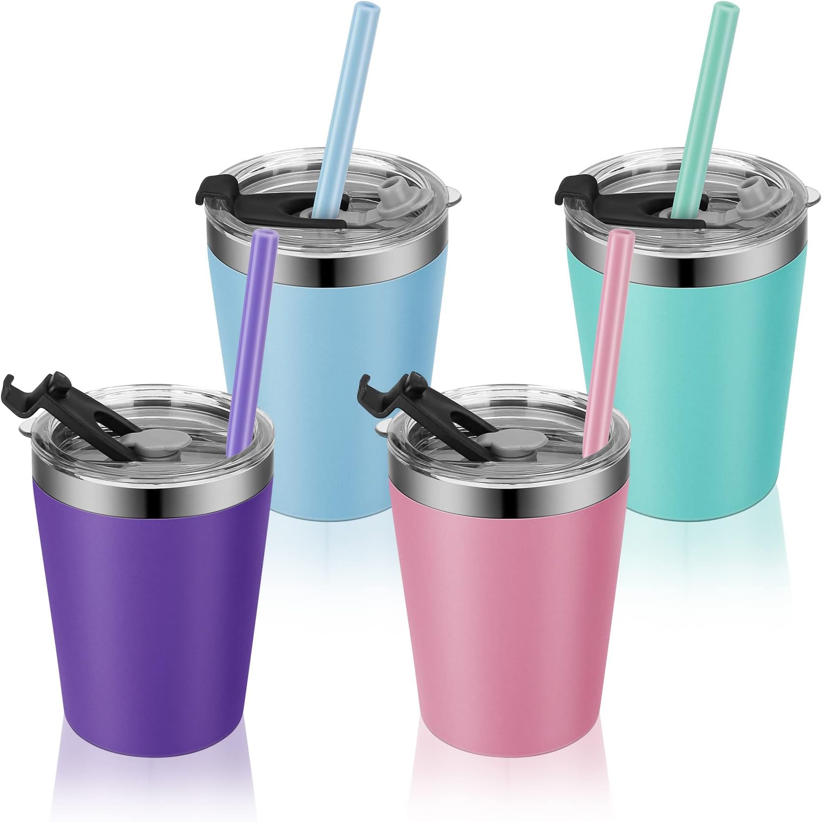 Amazon.com | Colorful PoPo Cute Small Stainless Steel Mom and Kids ...