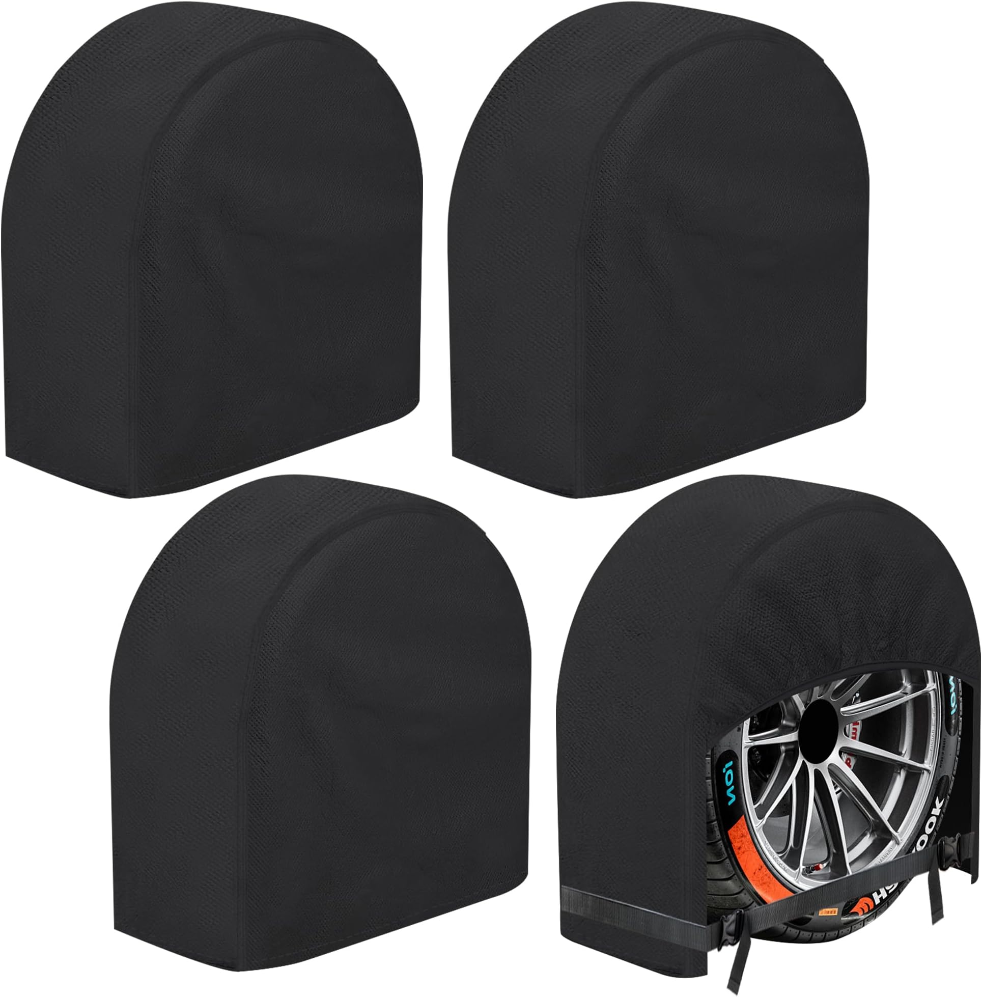 Amazon.com: K-Musculo RV Tire Covers 2-Pack, 5 Layer Nonwoven ...