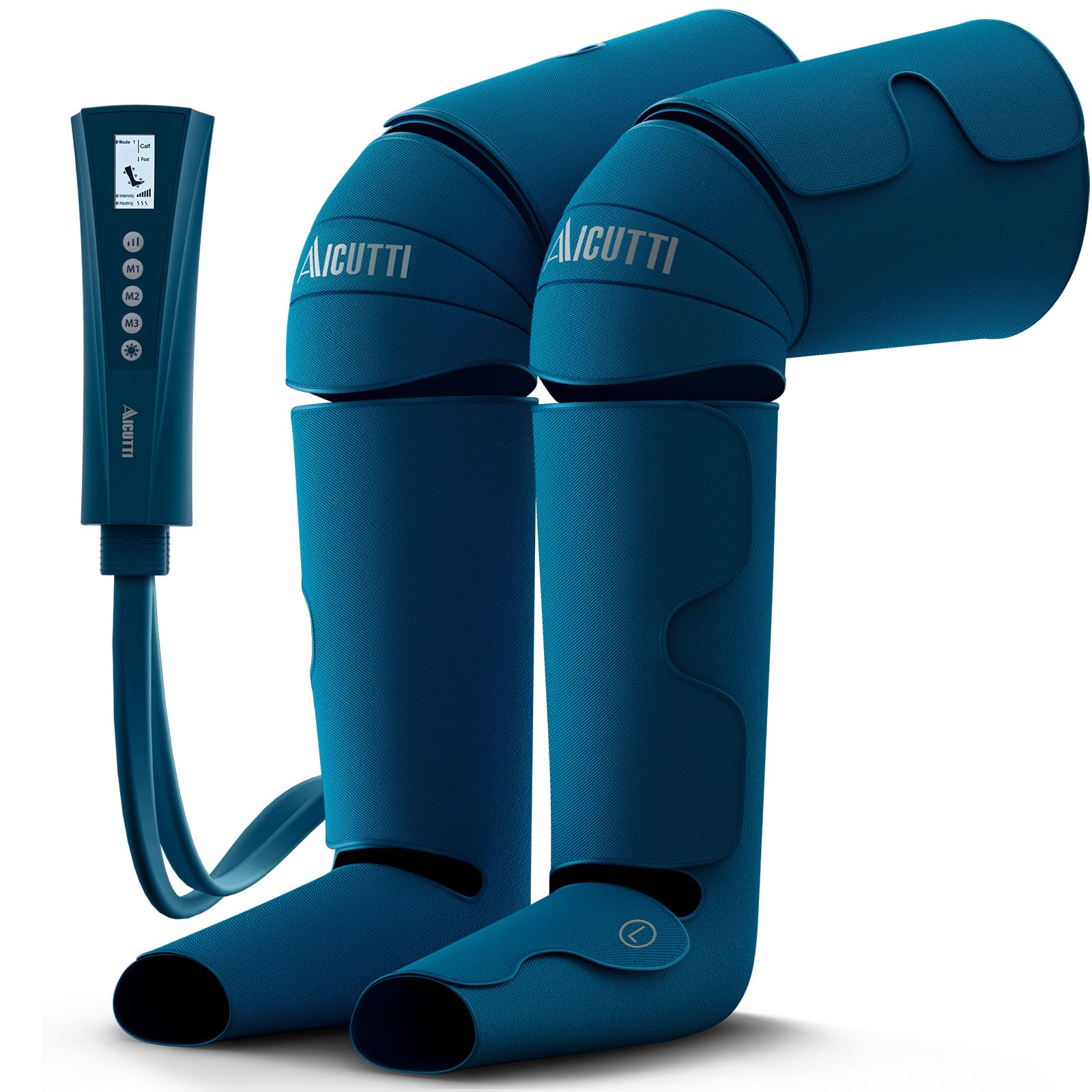 Amazon.com: AICUTTI Air Compression Foot and Leg Massager with Heat ...