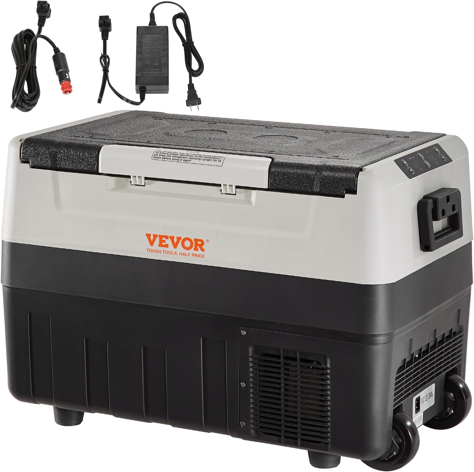 Amazon.com: VEVOR Car Refrigerator, 12 Volt Car Refrigerator Fridge, 48 ...