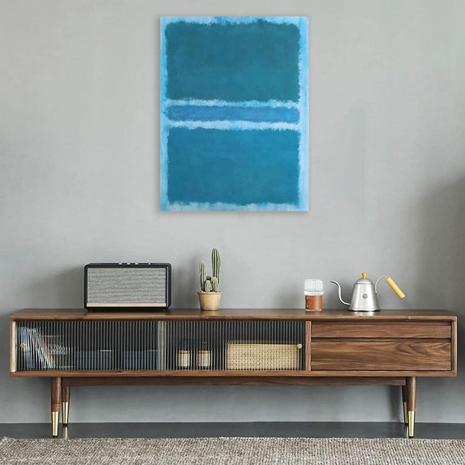 Rothko Blue And Grey