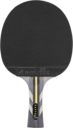 STIGA Raptor Table Tennis Racket Black, Racquets - Amazon Canada