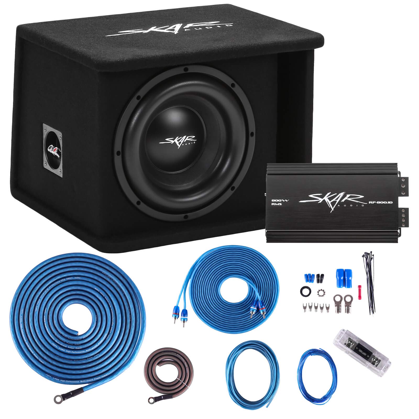 Buy Skar Audio Single 10" Complete 1, 200 Watt Sdr Series Subwoofer ...