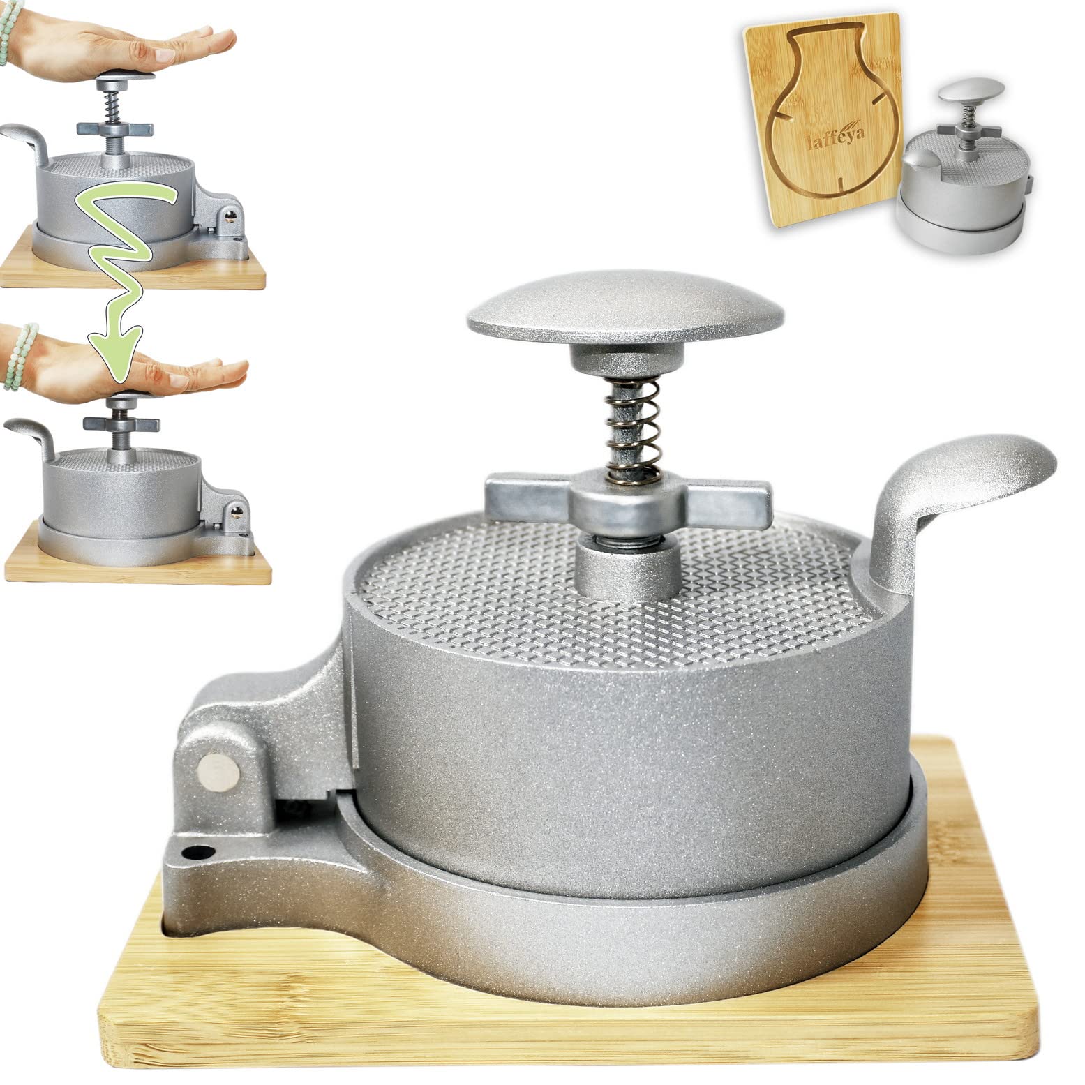 Amazon.com: laffeya Hamburger Press Patty Maker, Patty Press Makers ...