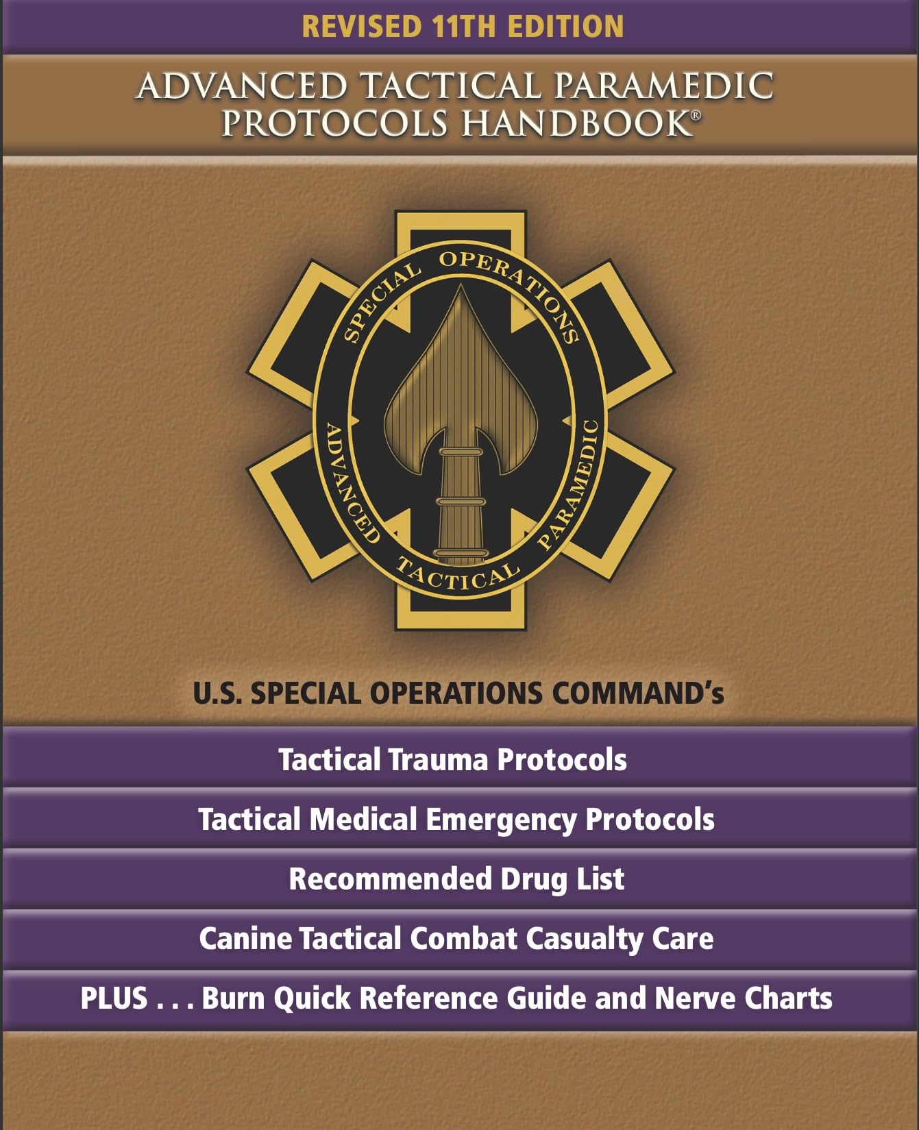 Advanced Tactical Paramedic Protocols Handbook Revised 11th edition: U ...