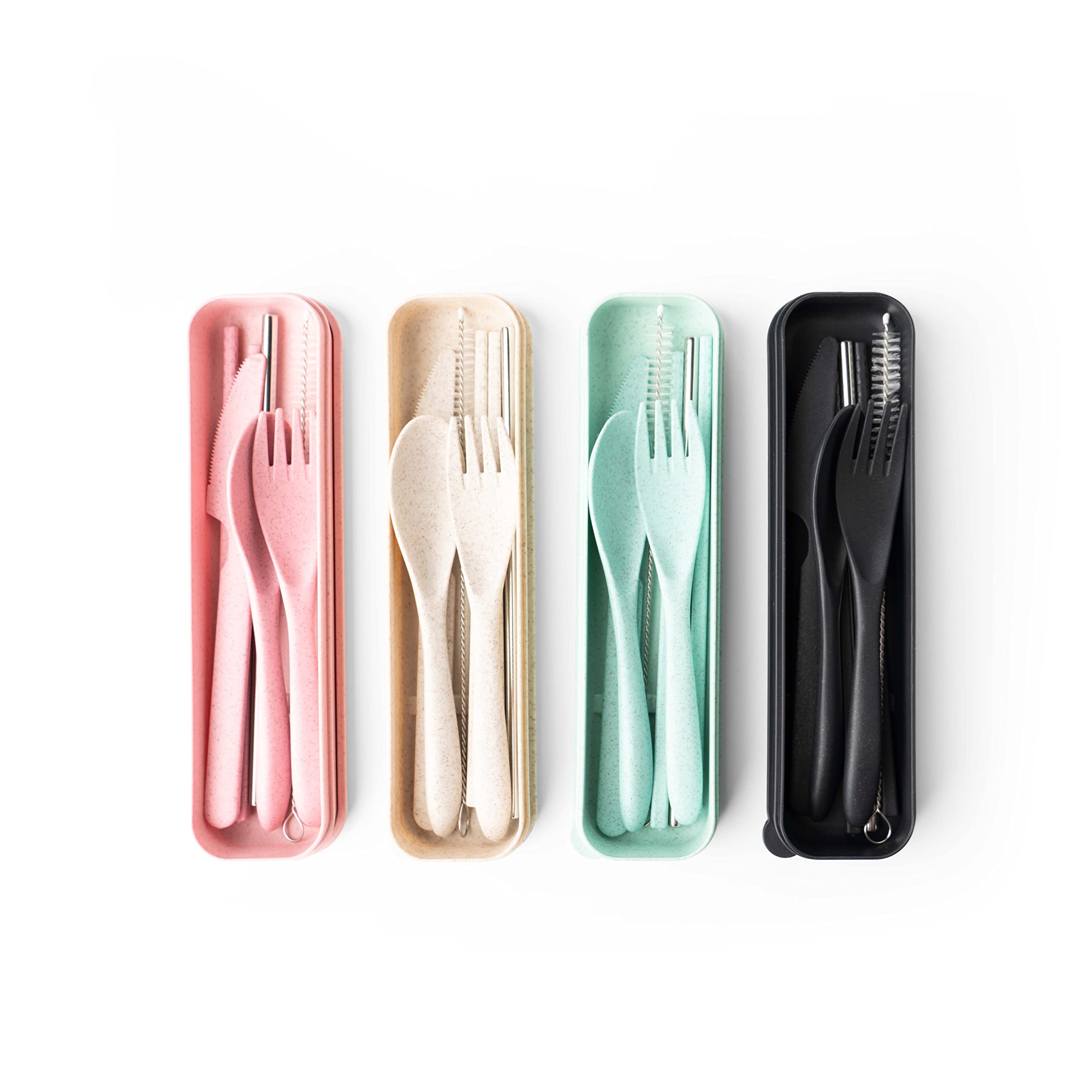 Amazon.com: Krumbs Kitchen Against The Grain On-The-Go Wheat Straw ...