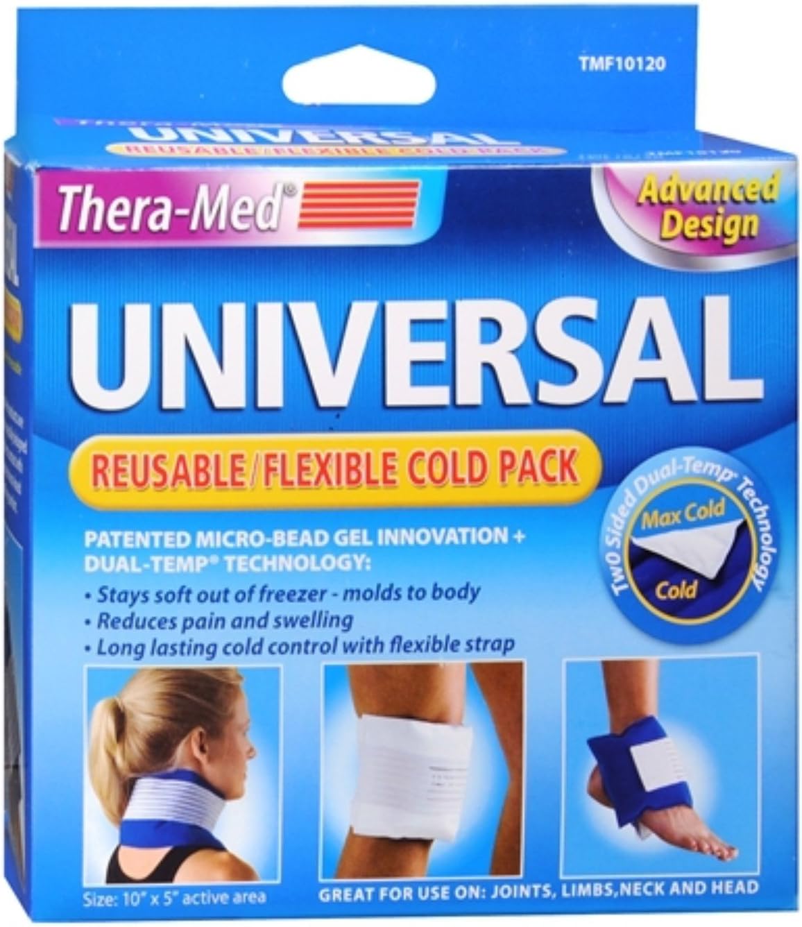 Amazon.com: Thera-Med Cold Pack Universal 1 Each (Pack of 3) : Health ...