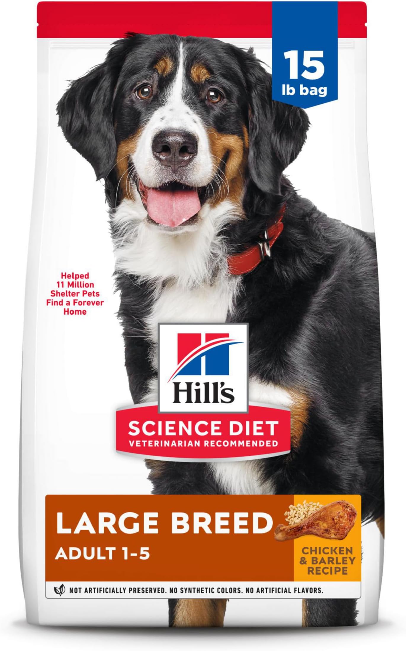 Amazon.com: Hill's Science Diet Large Breed, Adult 1-5, Large Breed ...