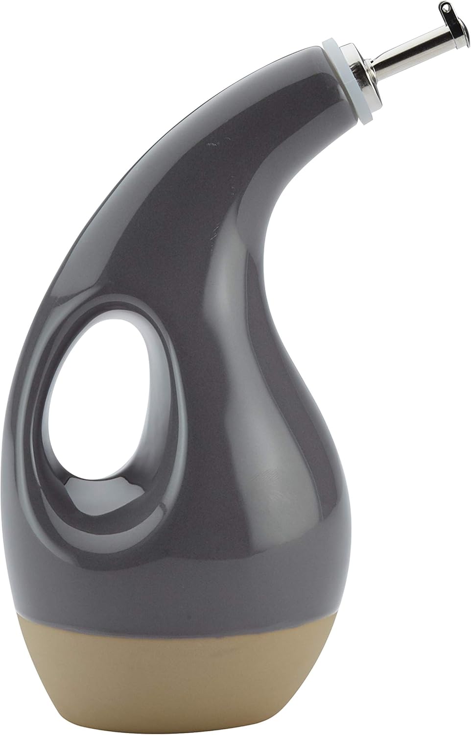 Amazon.com: Rachael Ray Slip Glaze Ceramics EVOO Olive Oil Bottle ...