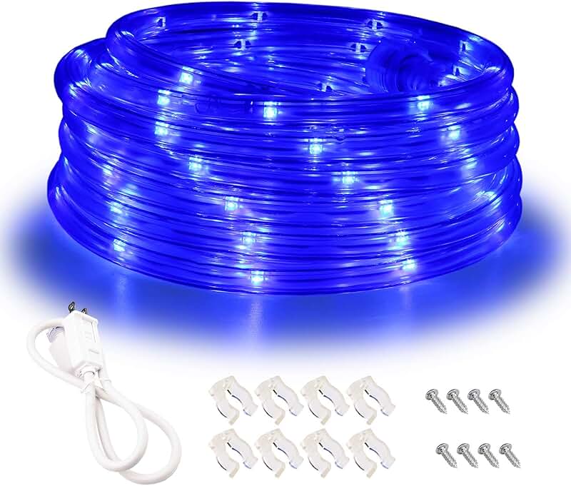 Amazon.com: blue led rope lights