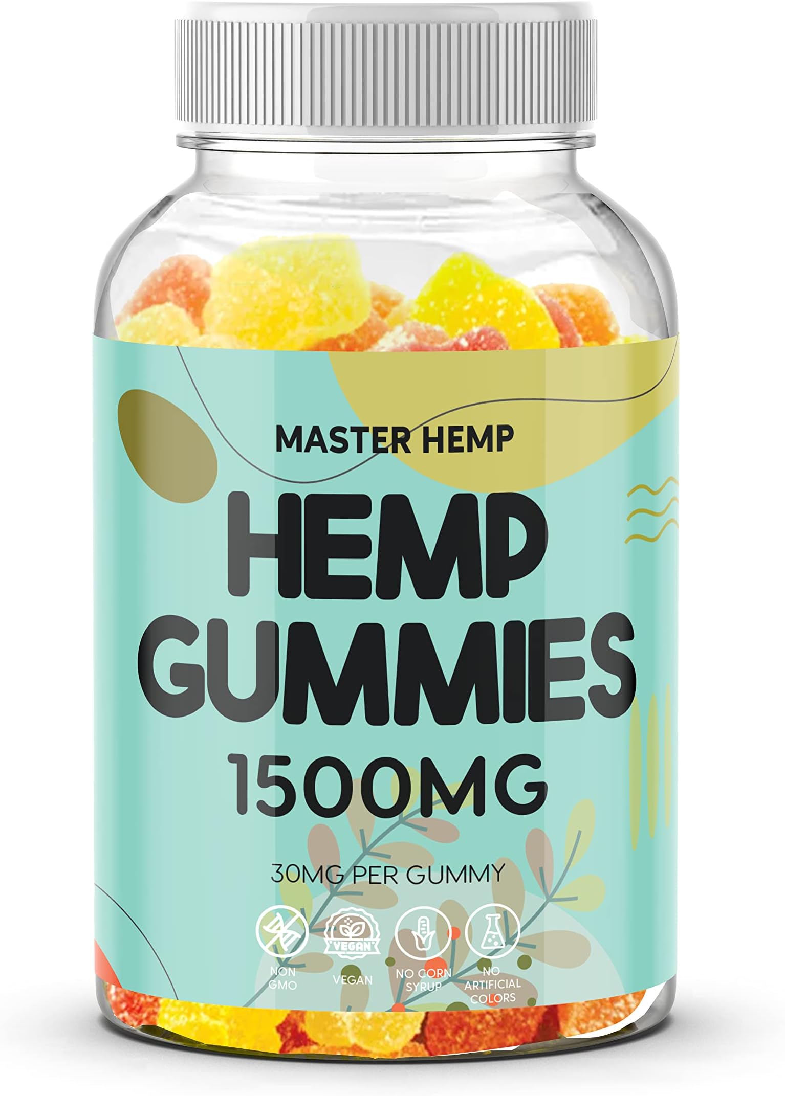 Amazon.com: Naturals Fruit Hemp Gummies High Strength - Vegan Hemp Oil ...