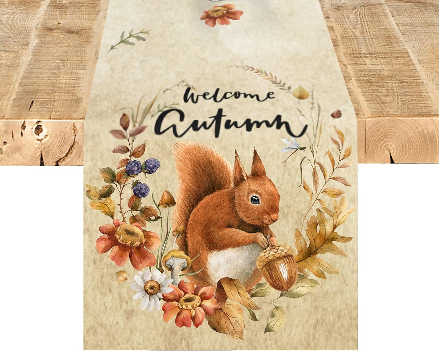Amazon.com: Fall Thanksgiving Table Runner, Fall Table Decorations ...