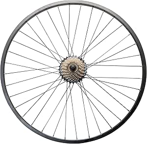 Amazon.com : HH Hiland 26" x 1.95" Alloy Mountain Bike Wheels for Rim ...