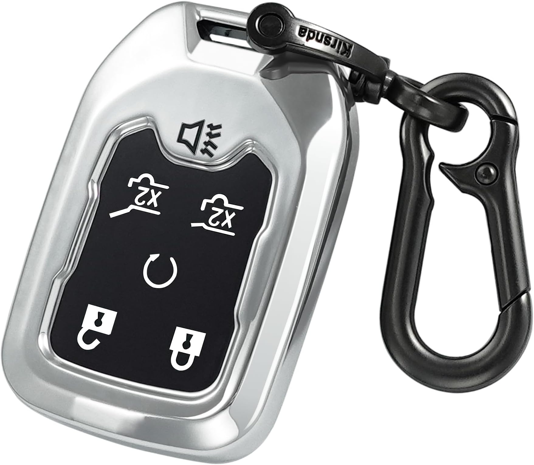 Amazon.com: Kirsnda for Chevrolet key fob cover case with keychain,Soft ...