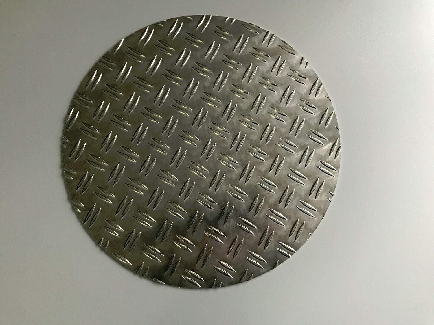 Schachtabdeckung rund Aluminium Duett Riffelblech Größe wählbar (3,5 ...