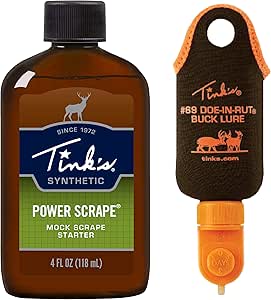 TINK'S W5105 Hunting Scent, Dial-A-Dripper Power Scrape Combo Pack ...