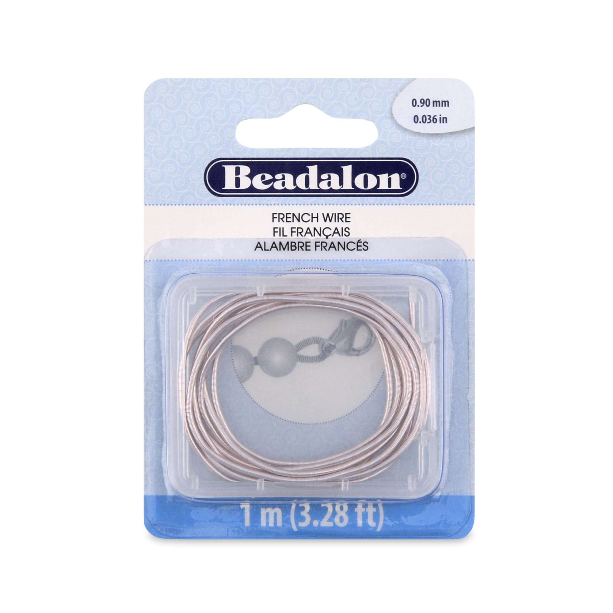 Snapklik.com : French Wire, 0.90 Mm / .036 In, Rose Gold Color, 1 Meter