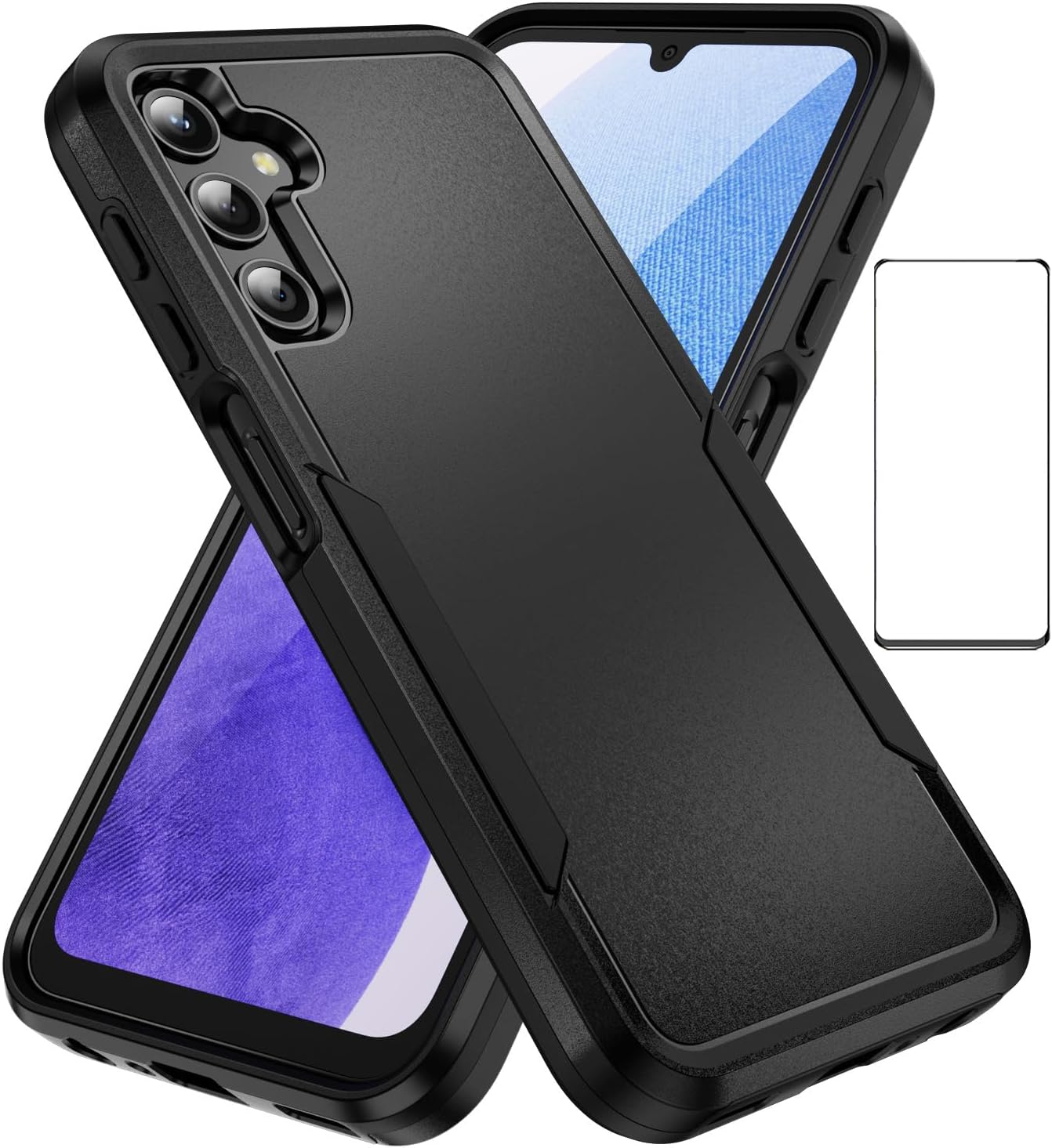 Amazon.com: for Samsung Galaxy A25 5G Case with Screen Protector,Galaxy A25 5G Phone Case Slim ...