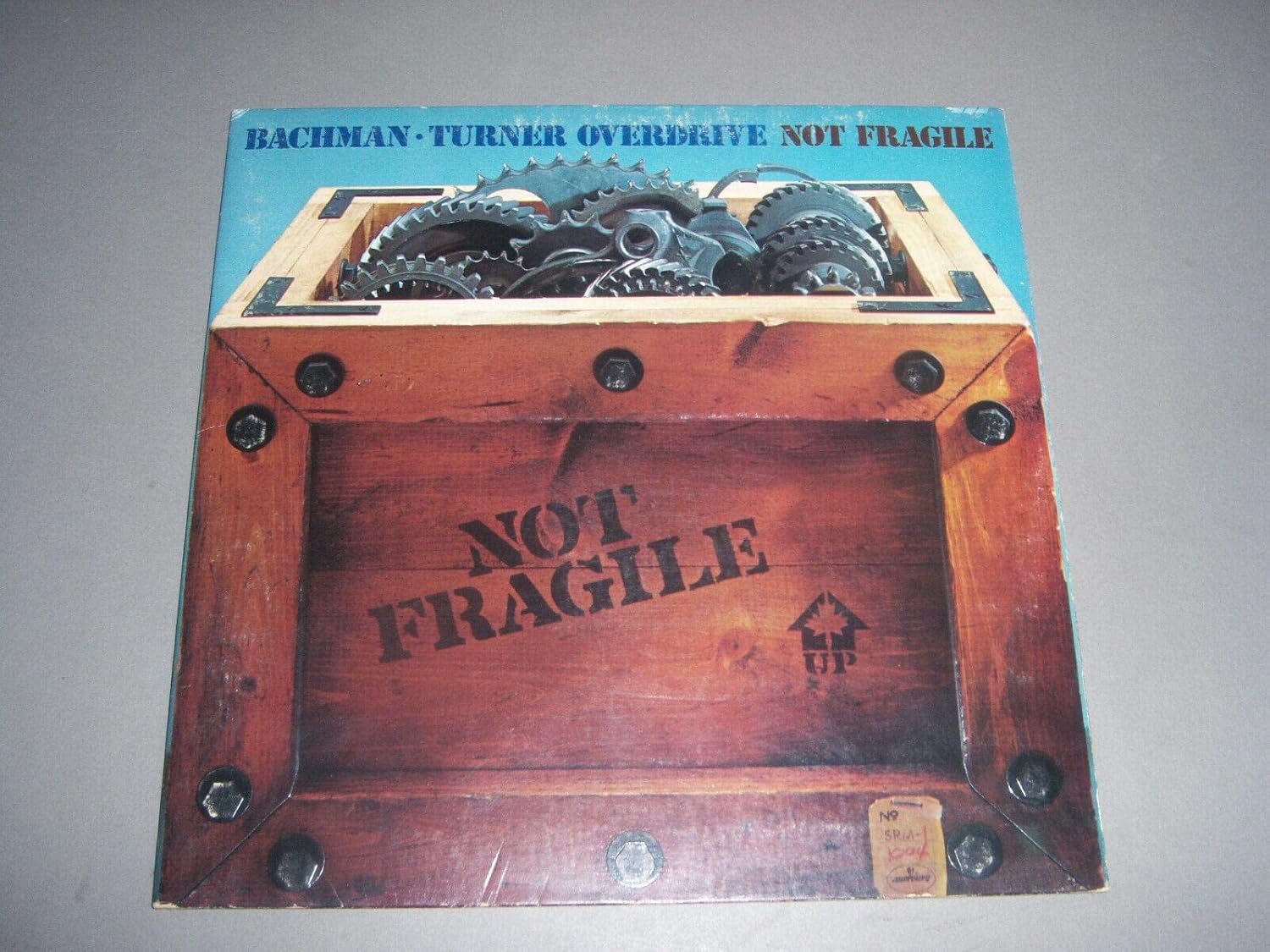 NOT FRAGILE VINYL LP BACHMAN TURNER OVERDRIVE 1974: Bachman-Turner ...
