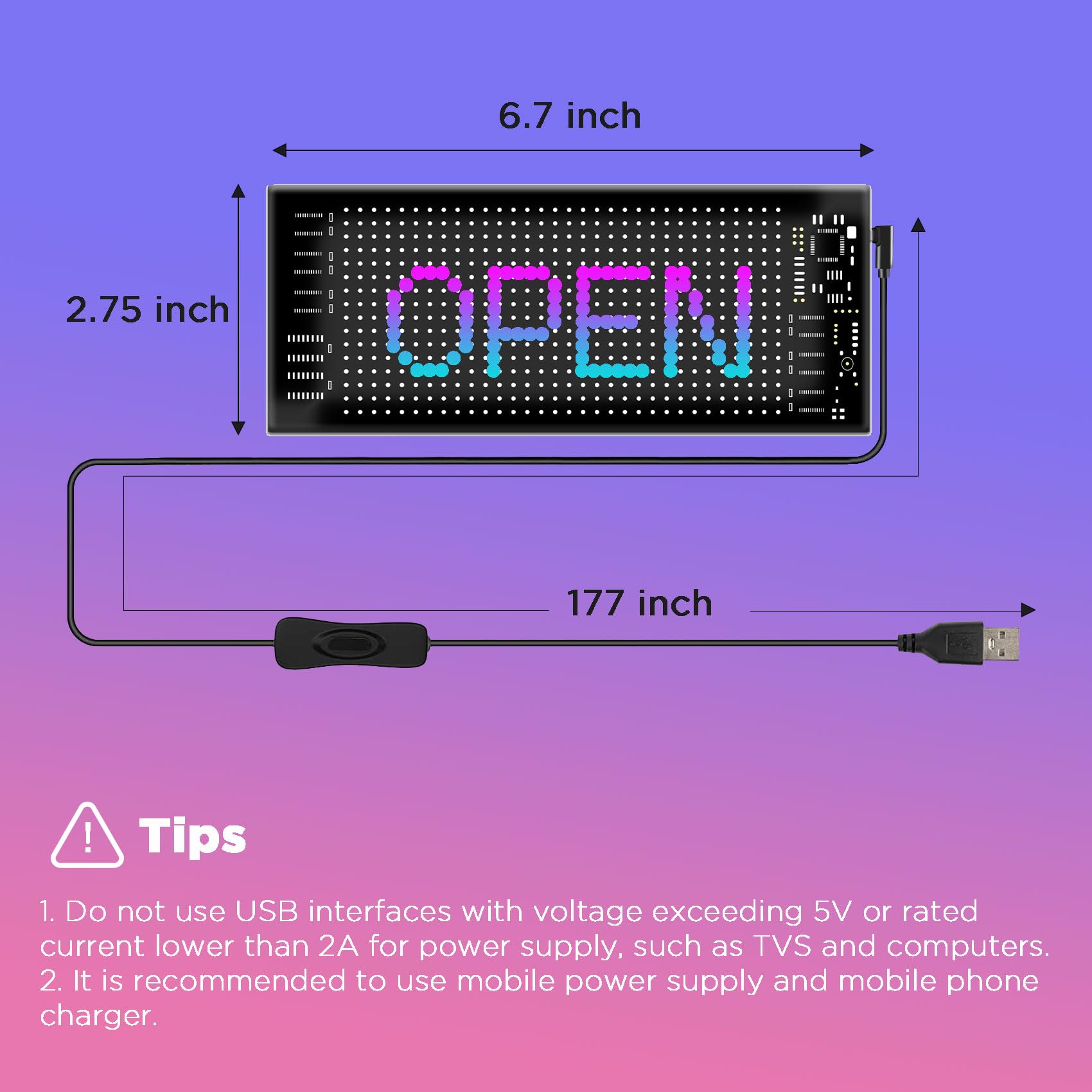 Programmable Bluetooth Flexible LED Sign For Uber Lyft Programmable LED ...