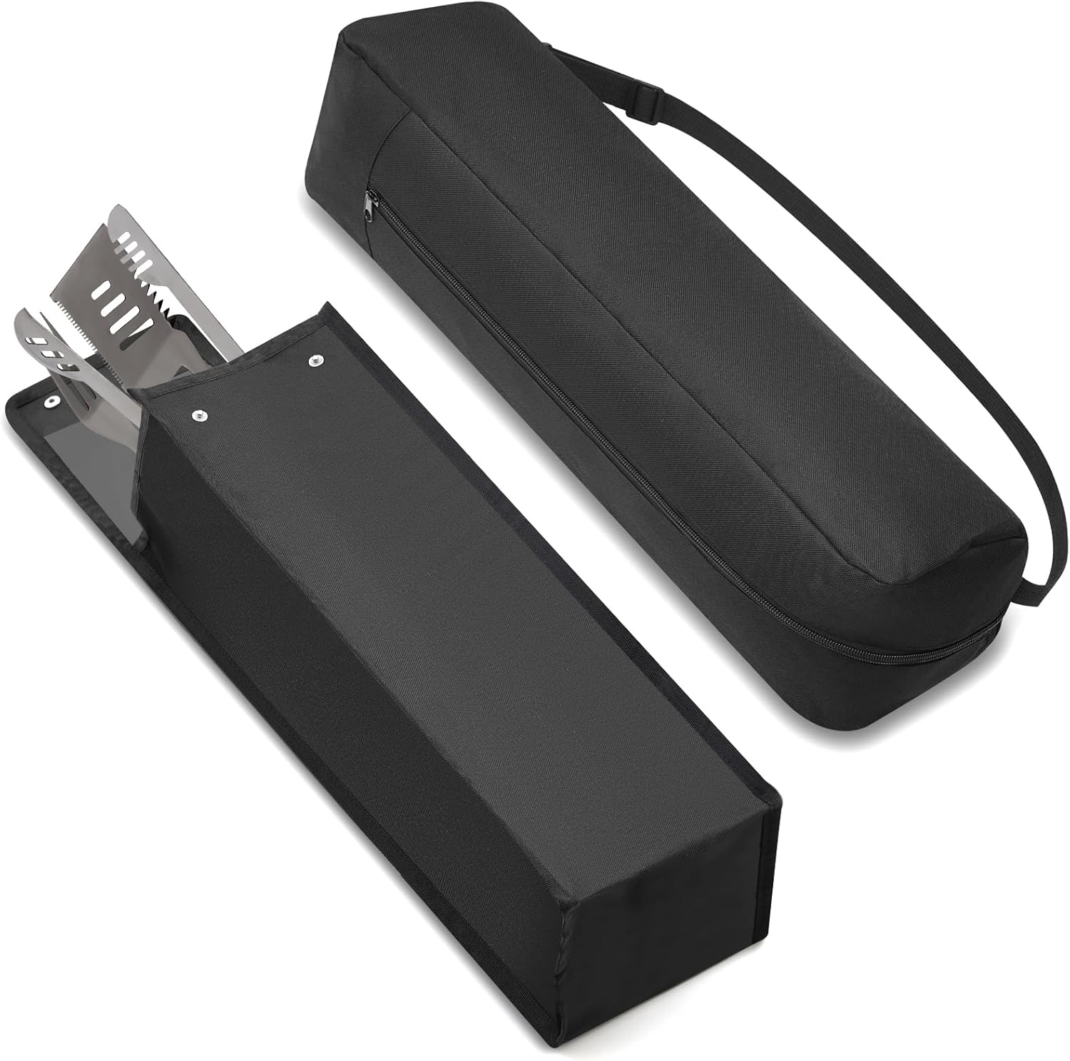 Amazon.com : Amylove 2 Pcs Grill Utensil Storage Bags Waterproof BBQ ...