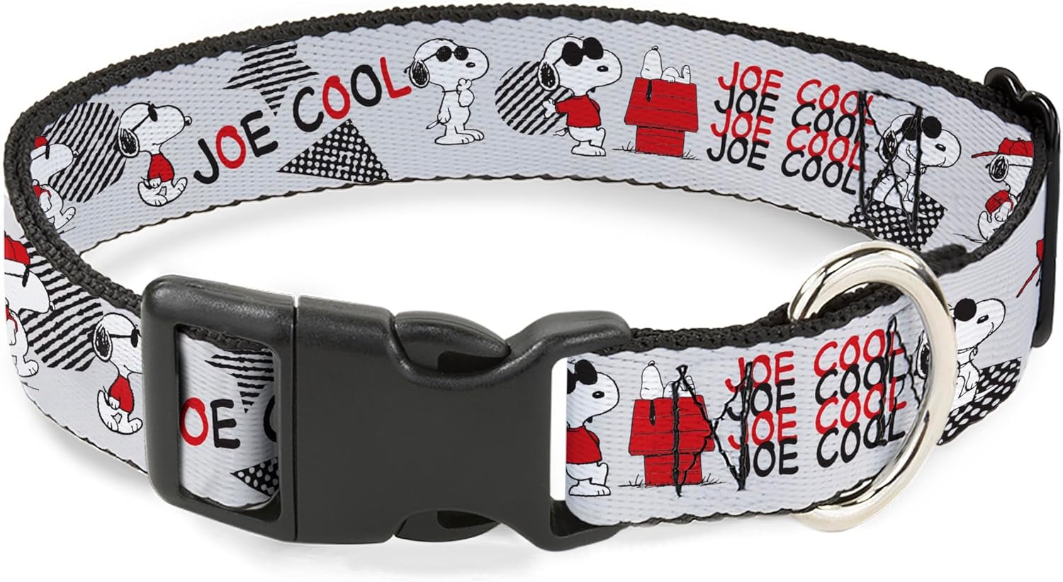 Amazon.com : Peanuts Worldwide LLC Pet Collar, Dog Collar Plastic Buckle, Peanuts Joe Cool ...