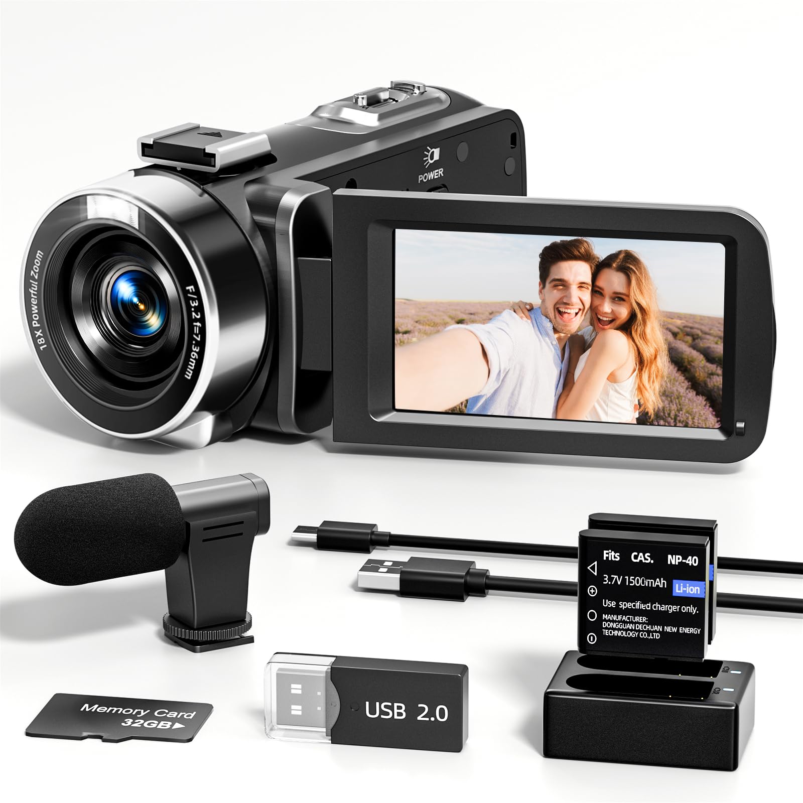 Snapklik.com : Sony 2K 60FPS Flip Screen Camcorder, WiFi & IR Control ...