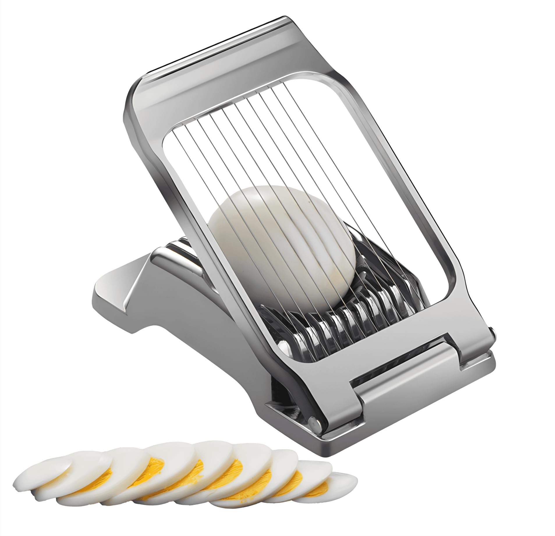 Amazon.com: YXDSUBI Cooked Egg Slicer, Stainless Steel Wire, Heavy Duty ...