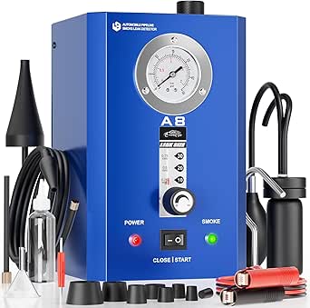 Smoke Machine Automotive Leak Detector with Built-in Air Pump, Pressure ...