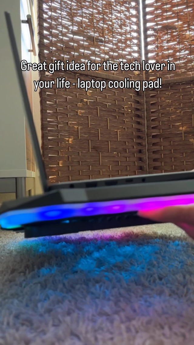 Watch This G story laptop cooling pad is a Great Gift for the Tech ...