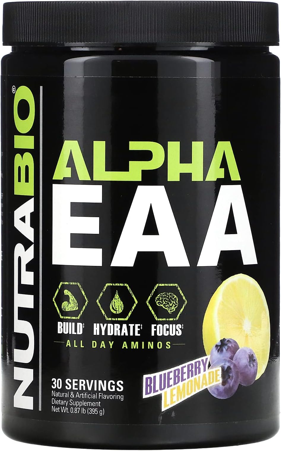 Amazon.com: NutraBio Alpha EAA Hydration and Recovery Supplement - Full Spectrum EAA BCAA Matrix ...