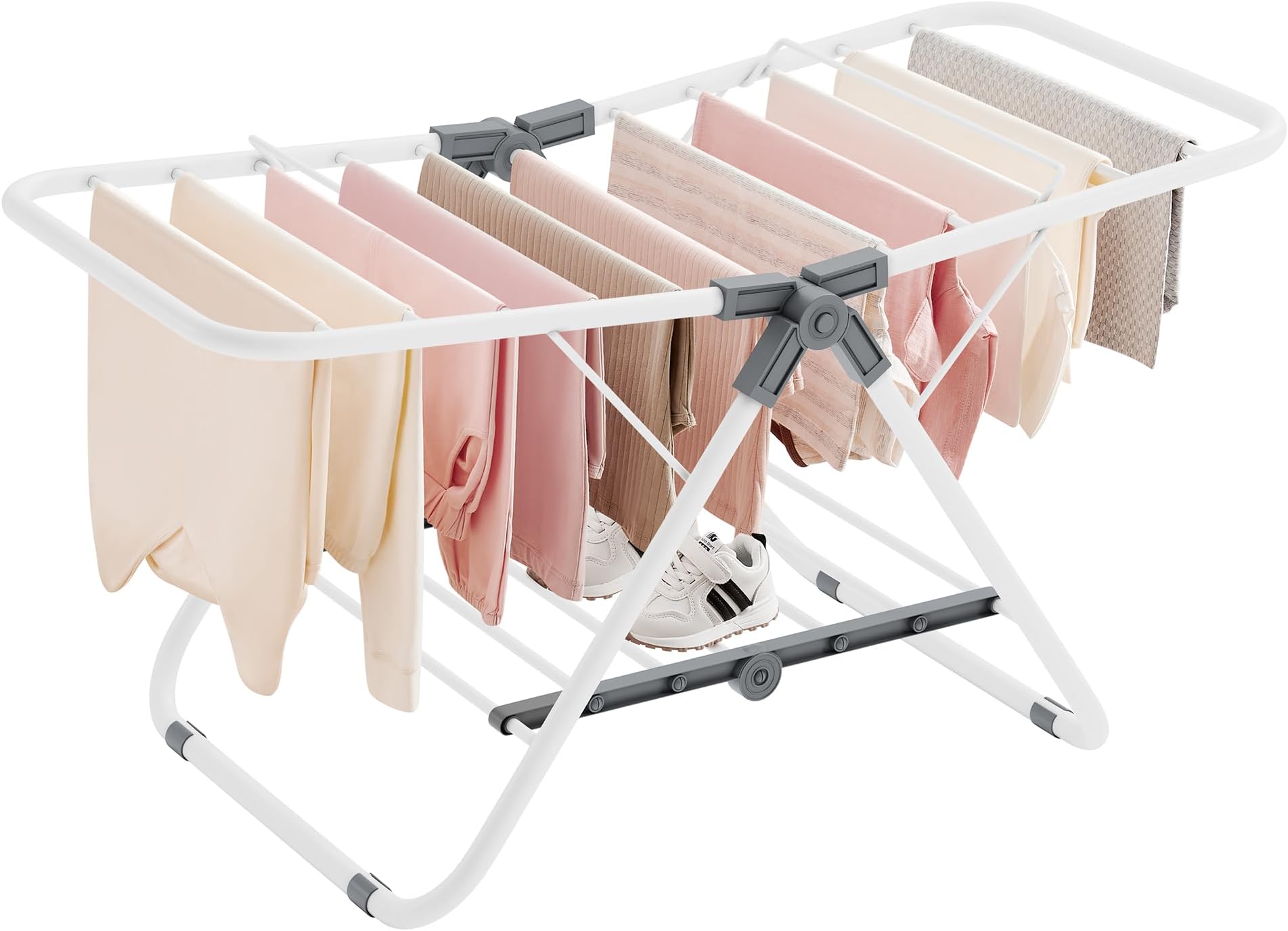 Amazon.com: Honey-Can-Do Heavy Duty Gullwing Drying Rack, White Metal ...