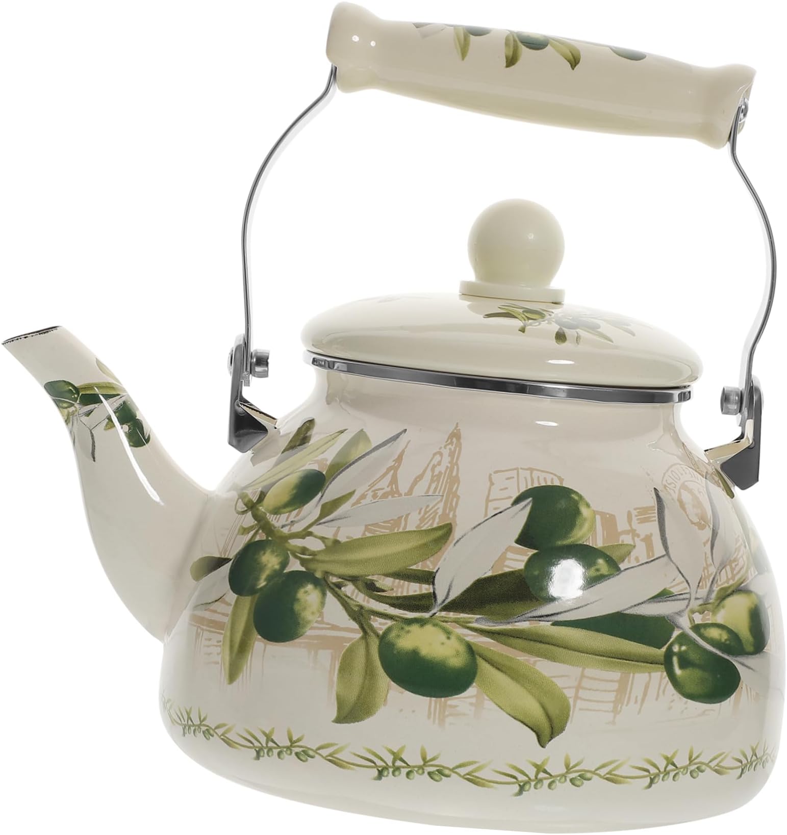 Amazon.com: Yardenfun Enamel Kettle Small Chinese Teapot Stovetop Tea ...