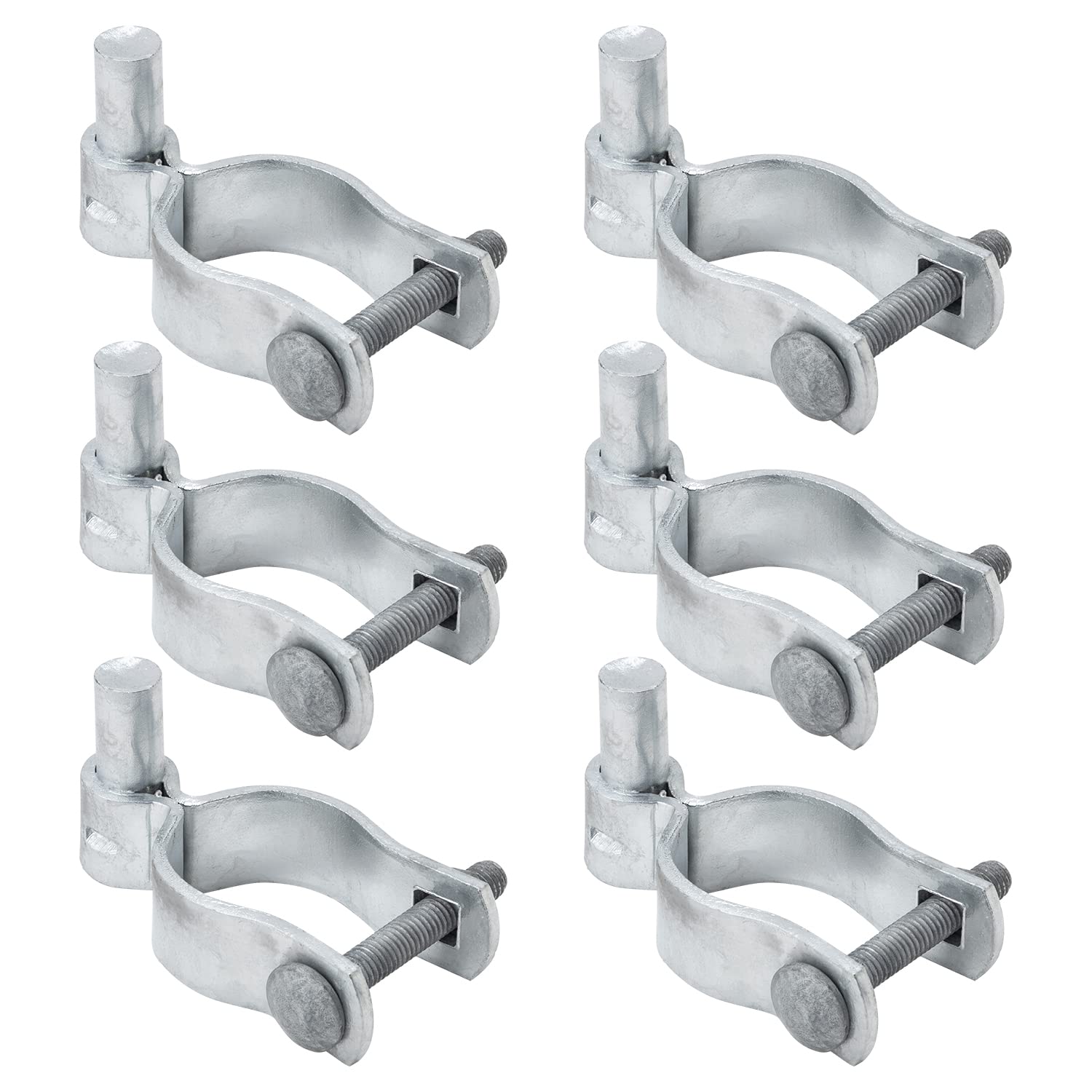 Snapklik.com : VIVIDA 1-5/8" Chain Link Gate Hinge 6 PCS