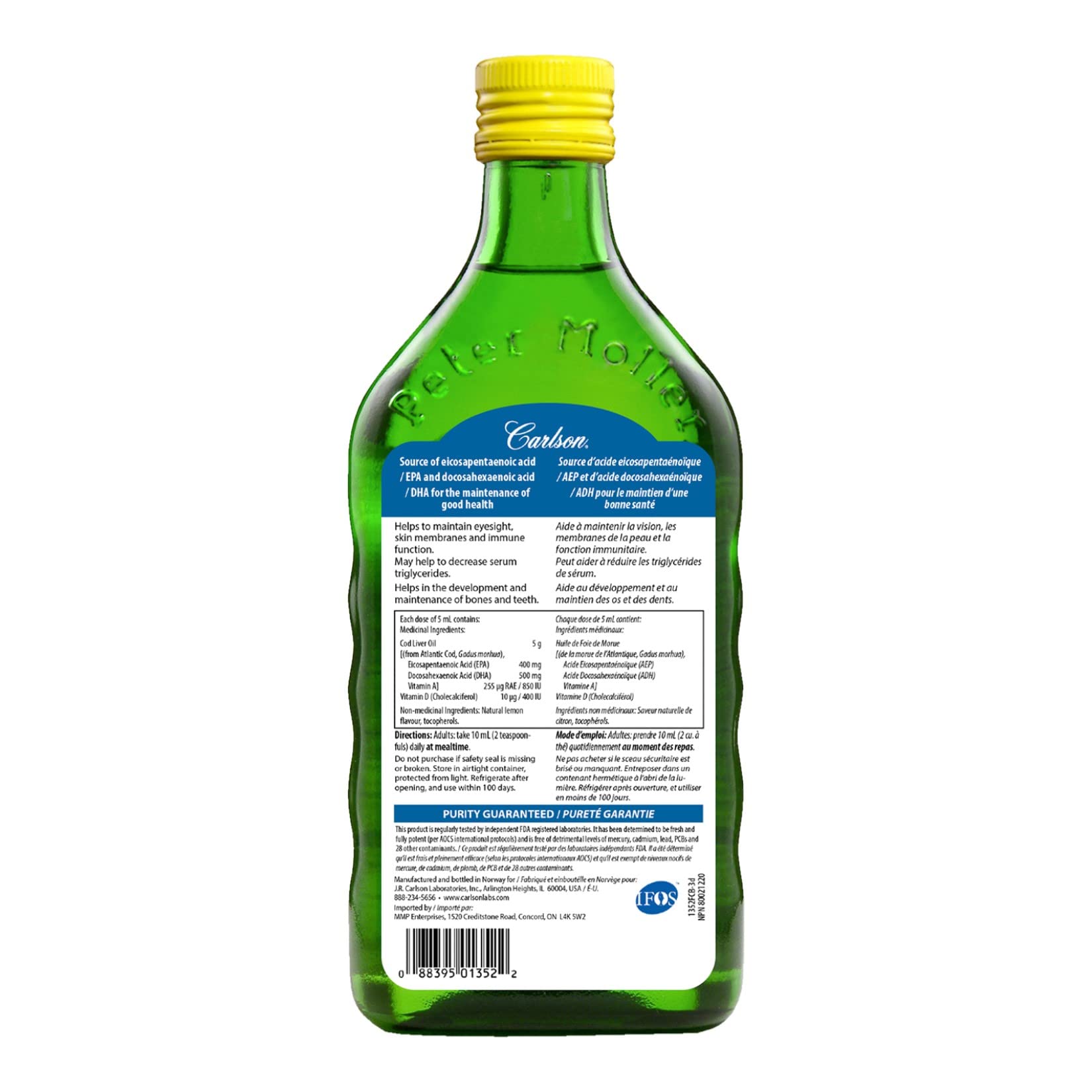 Snapklik.com : Cod Liver Oil, 1100 Mg Omega-3s, Liquid Fish Oil ...